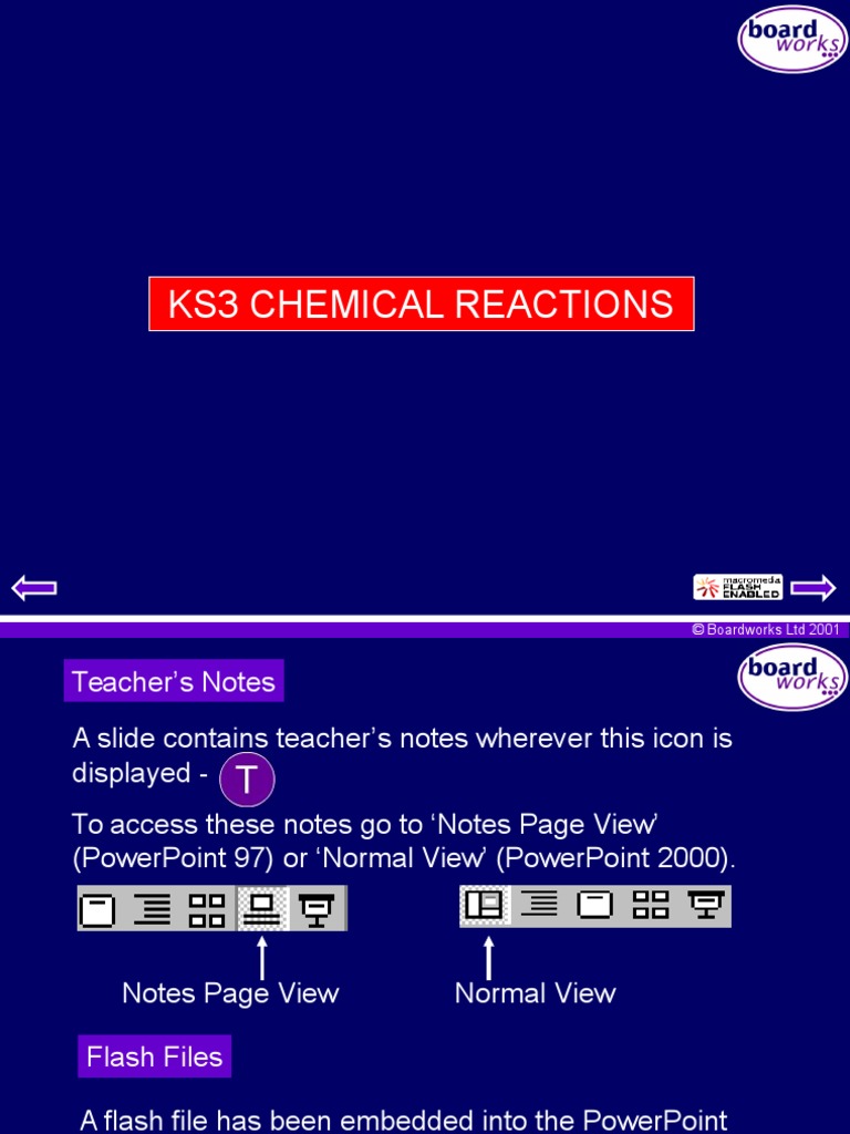 KS3 Chemical Reactions | PDF | Redox | Combustion