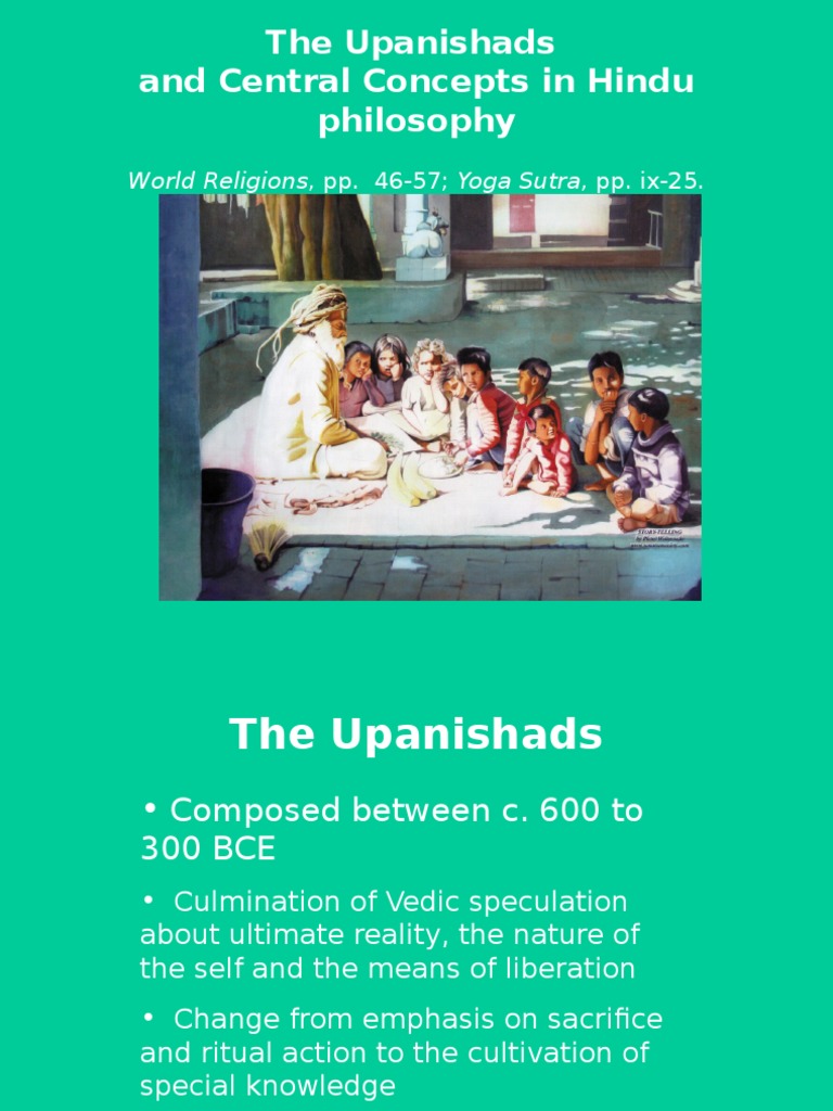 Upanishads and Key Hindu Concepts | PDF | Social Science | Philosophy