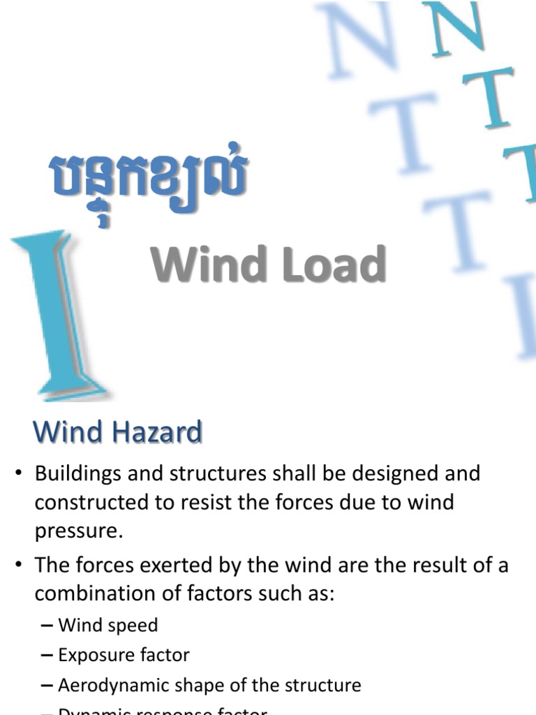 Wind Load | PDF | Wound | Structural Load