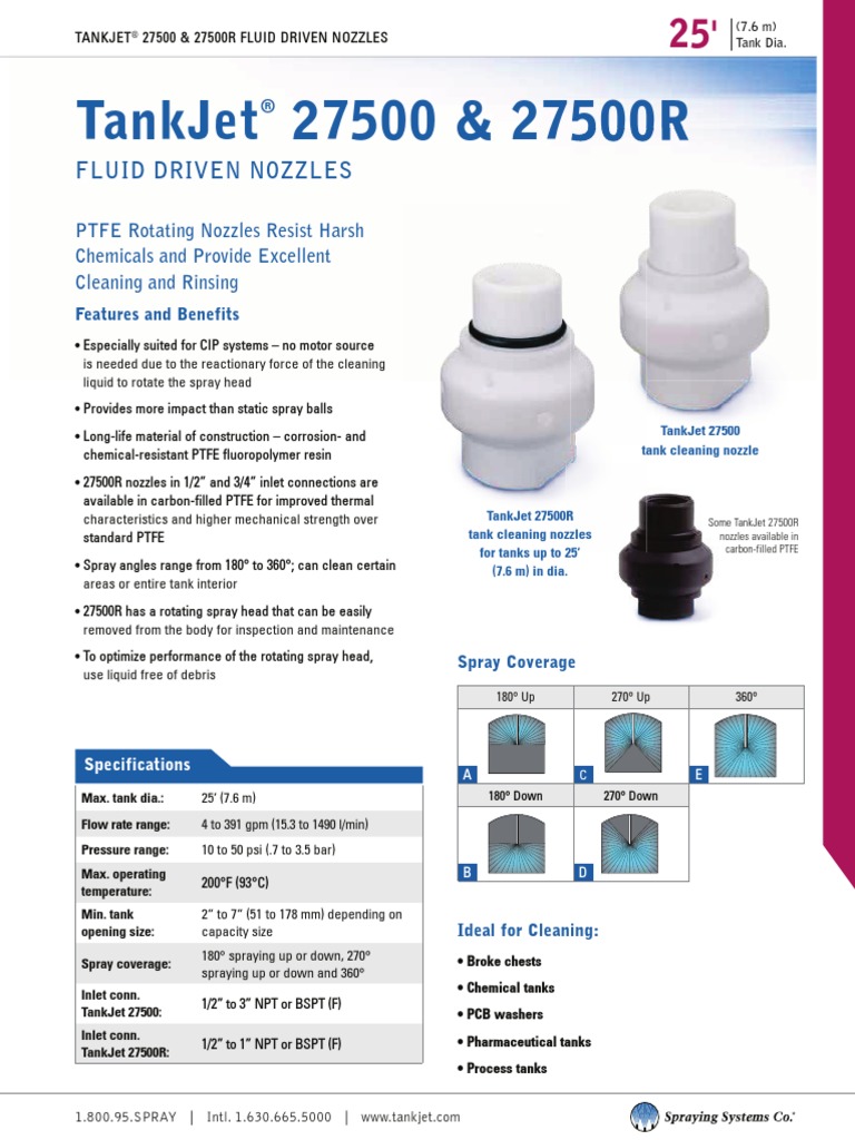 TankJet 27500 | PDF