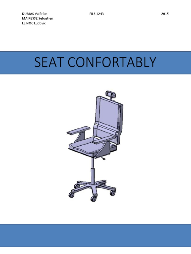 Comfortable Office Chair for Long-Term Seating | PDF | Chair | Swot ...