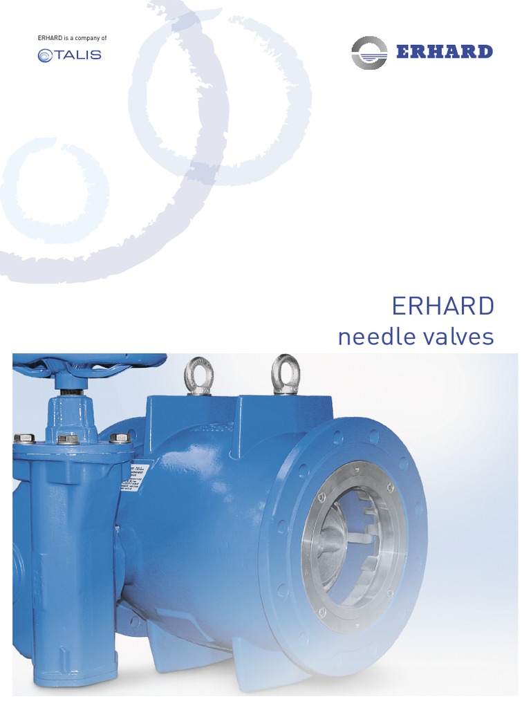 ERHARD Needle Valve Brochure | PDF | Valve | Pump