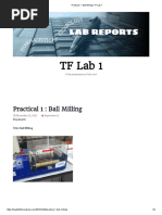 Ball Mill Manual F | PDF | Mill (Grinding) | Mechanical Engineering