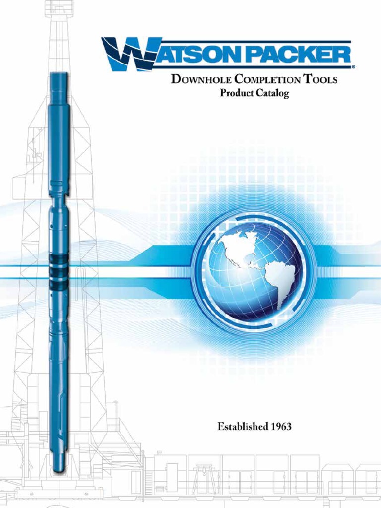Watson - Packer Catalog | PDF | Casing (Borehole) | Gases