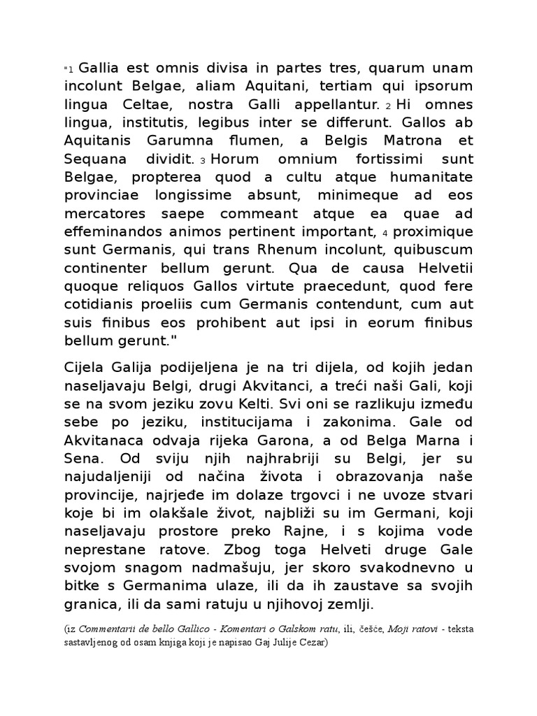 Gaj Julije Cezar | PDF