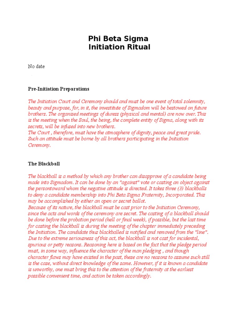 Phi Beta Sigma | Fraternities And Sororities | Oath Of Office