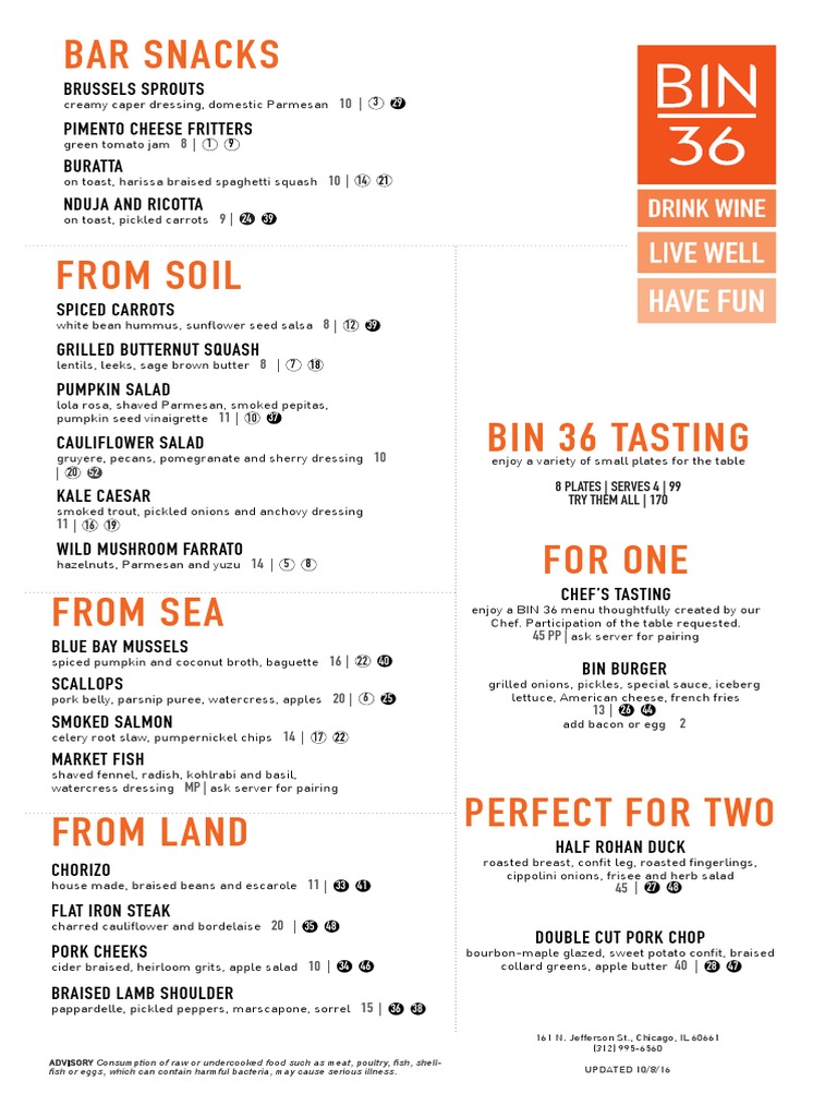 Dinner Menu | PDF | Pickling | Salad