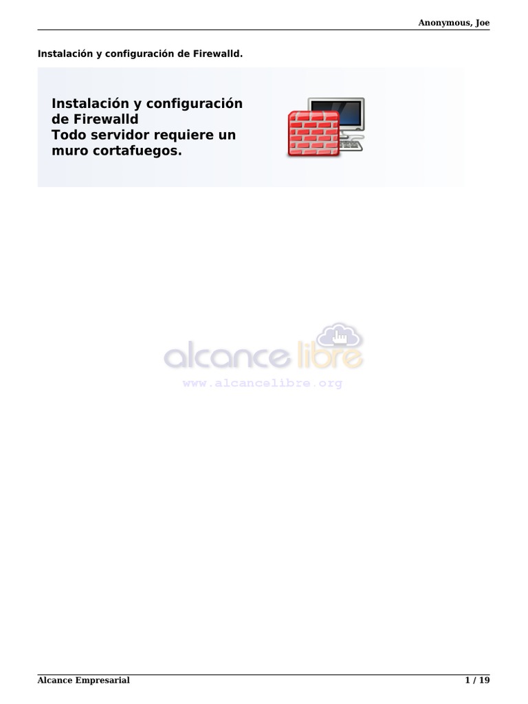 Configuracion de Firewalld PDF | PDF