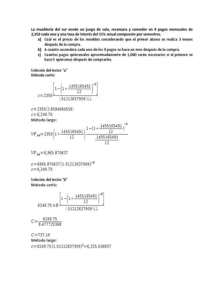 Ejercicio Mate | PDF