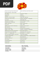 Common Fijian Phrases and Greetings | PDF
