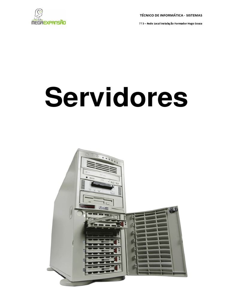 773 Servidores Tipos e Hardware PDF | PDF