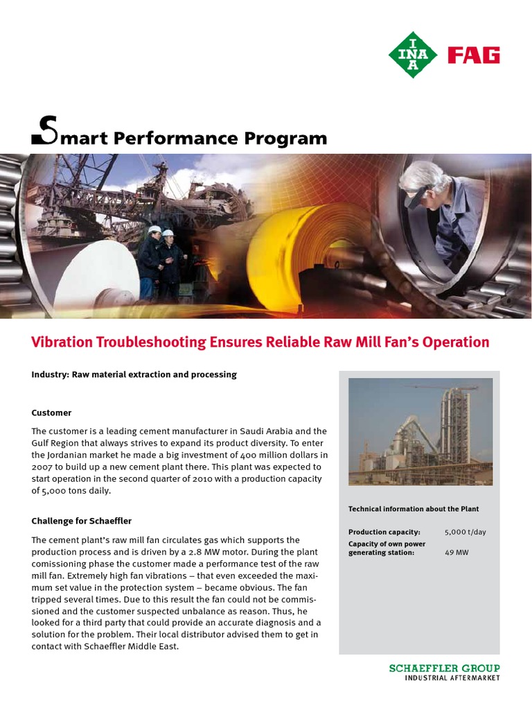 Vibration Troubleshooting Ensures Reliable Raw Mill Fan's Operation ...