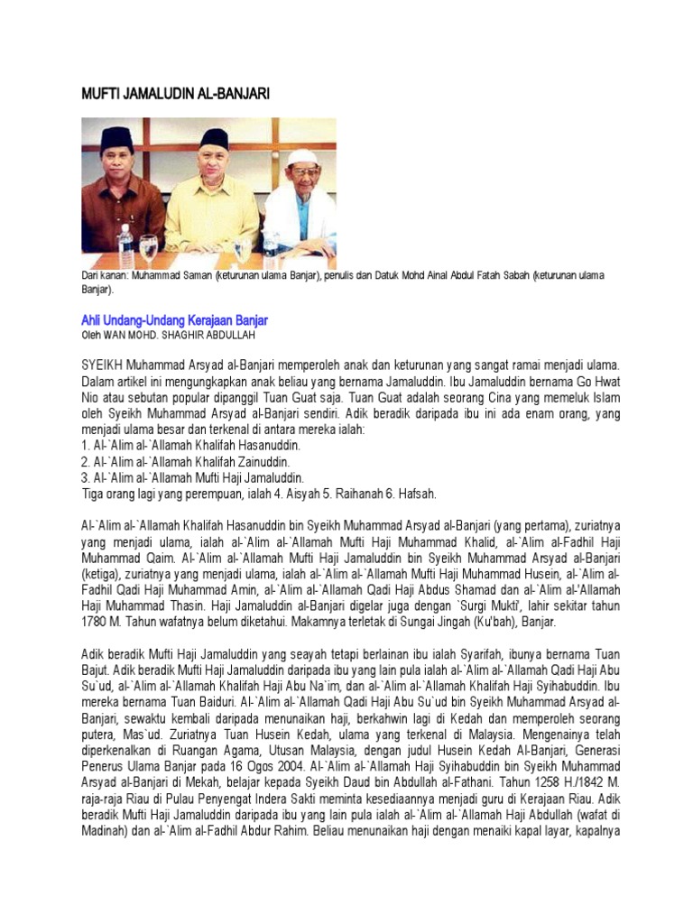 Sejarah Pengarang Kitab PERUKUNAN | PDF