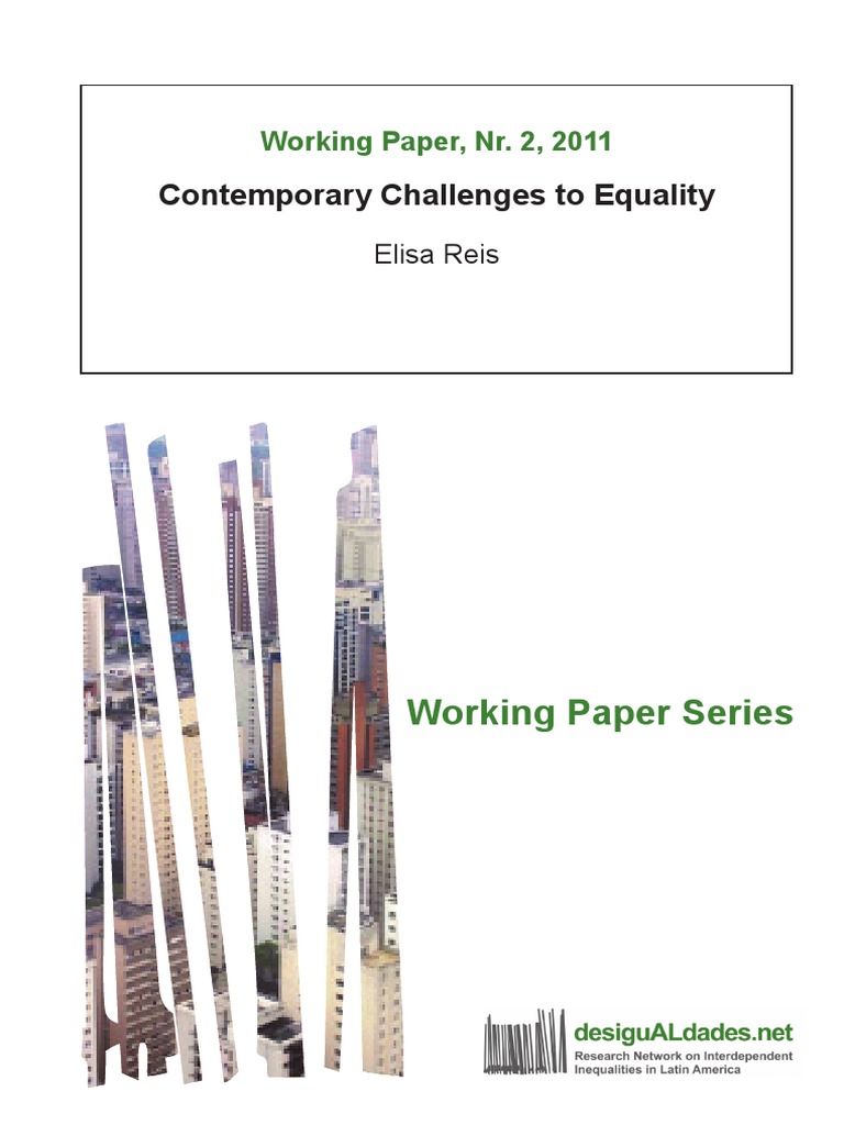 Reis, Contemporary Challenges To Equality | PDF | Non Governmental ...