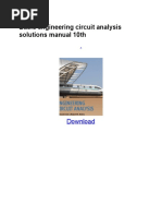 Engineering Circuit Analysis 8th Edition Solutions | PDF | Physics ...