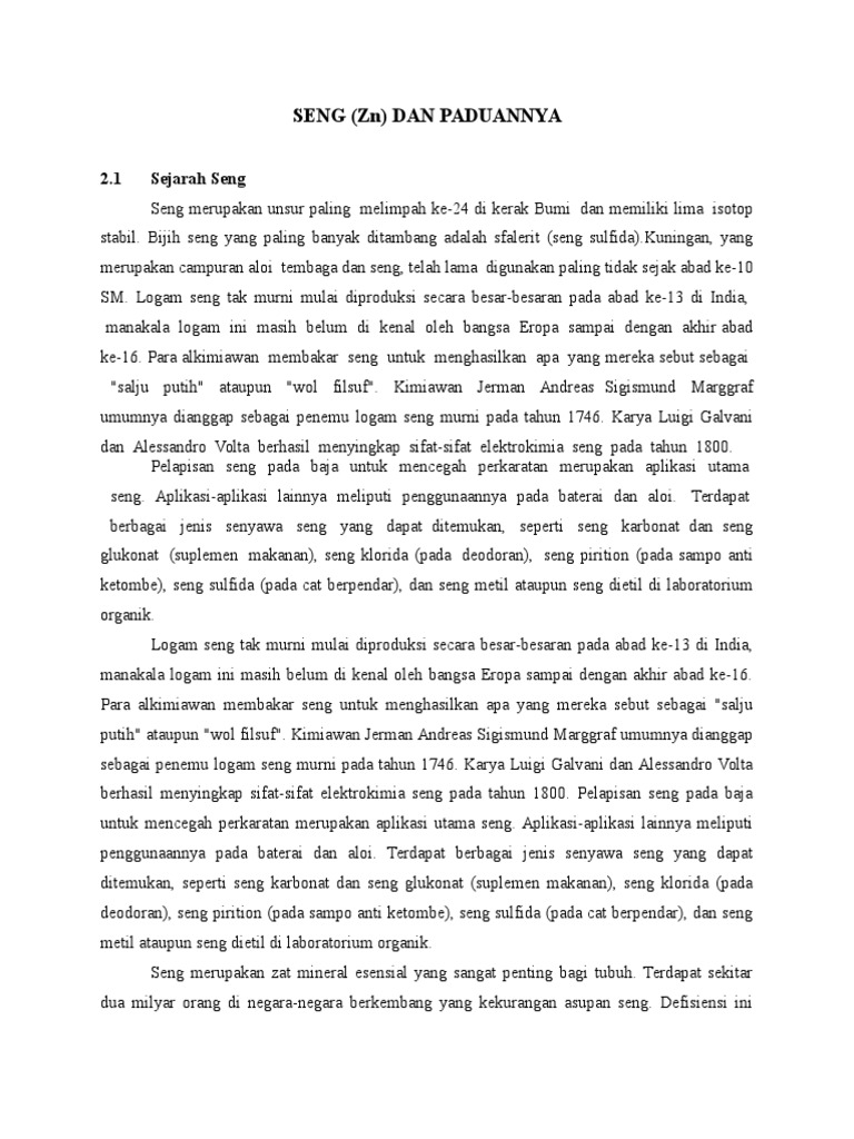 Seng | PDF