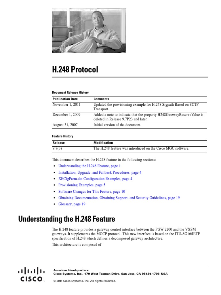 H.248 Protocol: Understanding The H.248 Feature | PDF | Telecommunications | Computer Networking