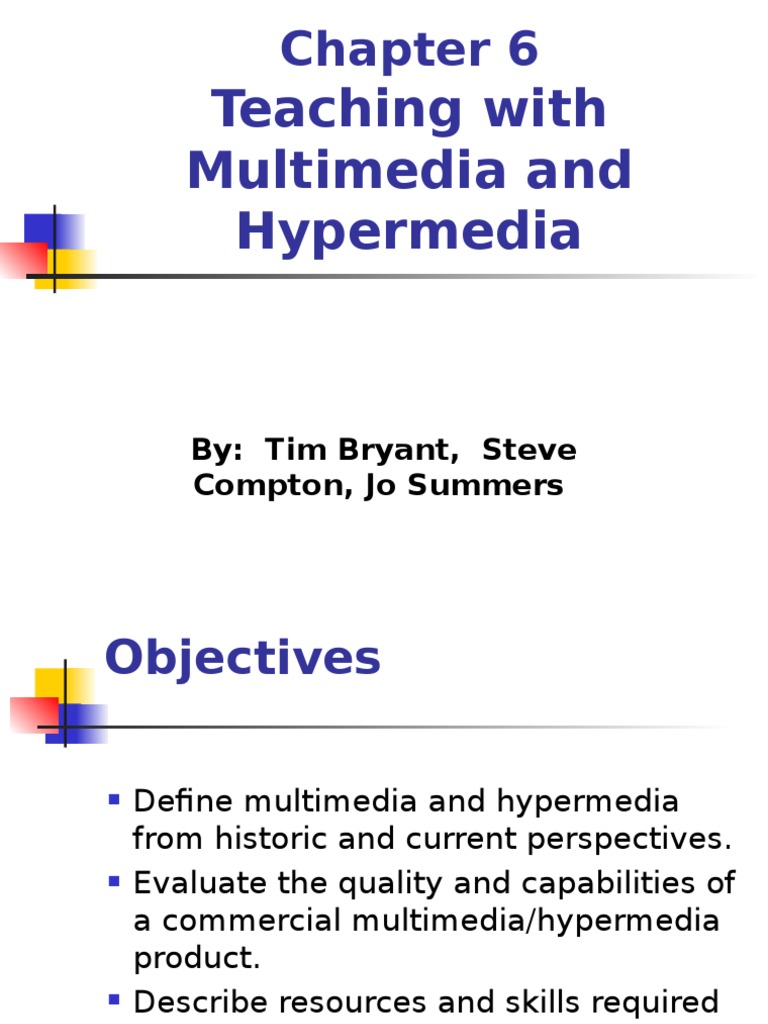 Multimedia and Hypermedia in Education | PDF | Multimedia | Virtual Reality