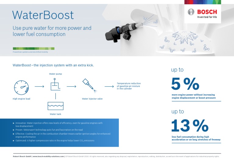 WaterBoost: An Innovative Water Injection System for Increased Engine ...