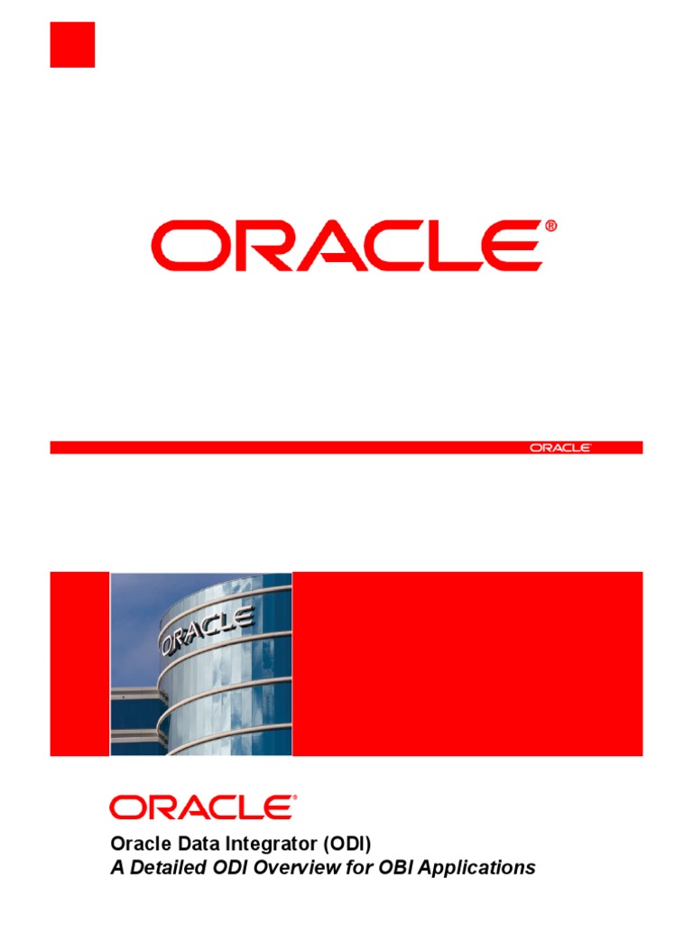 Biapps With Odi | PDF | Oracle Database | Application Programming Interface