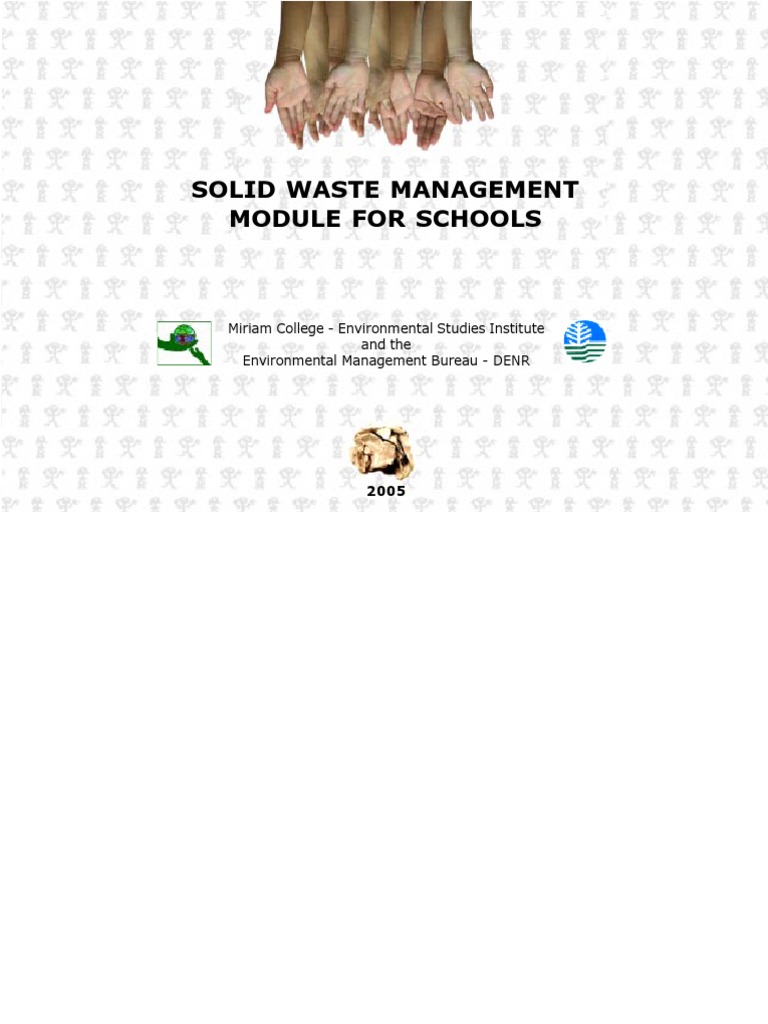 SWM Module For Schools | PDF | Waste Management | Recycling