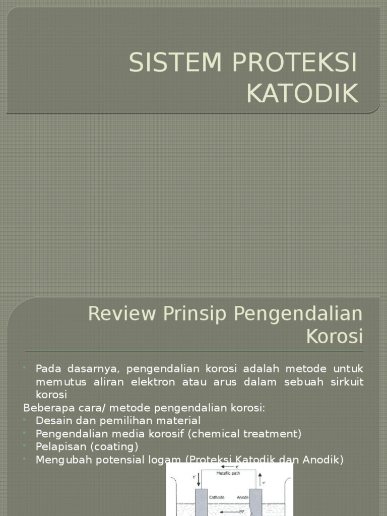 Sistem Proteksi Katodik | PDF