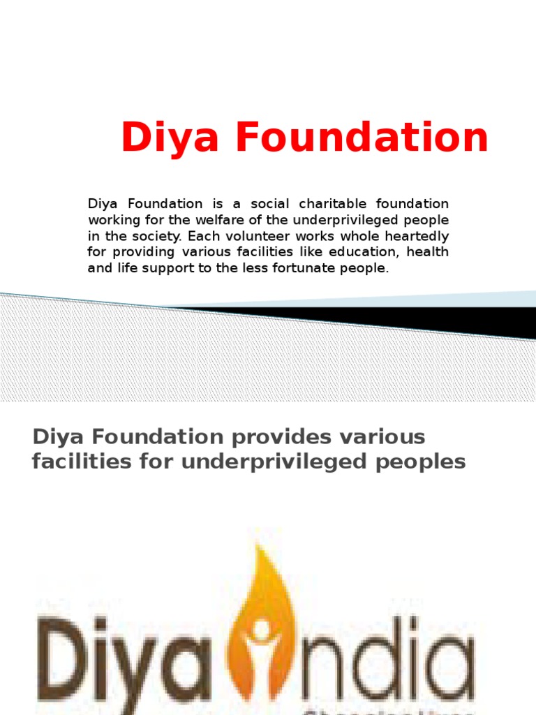 Diya Foundation | Download Free PDF | Wellness | Medical