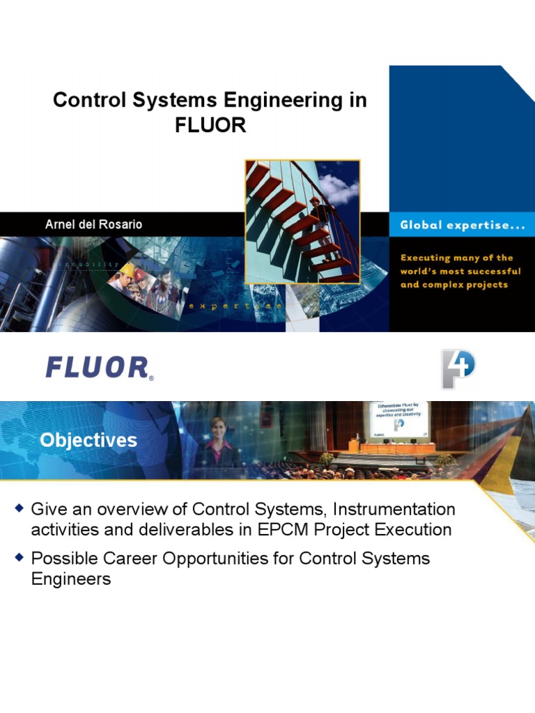 Control Systems Engineer at Fluor | PDF | Control System | Instrumentation