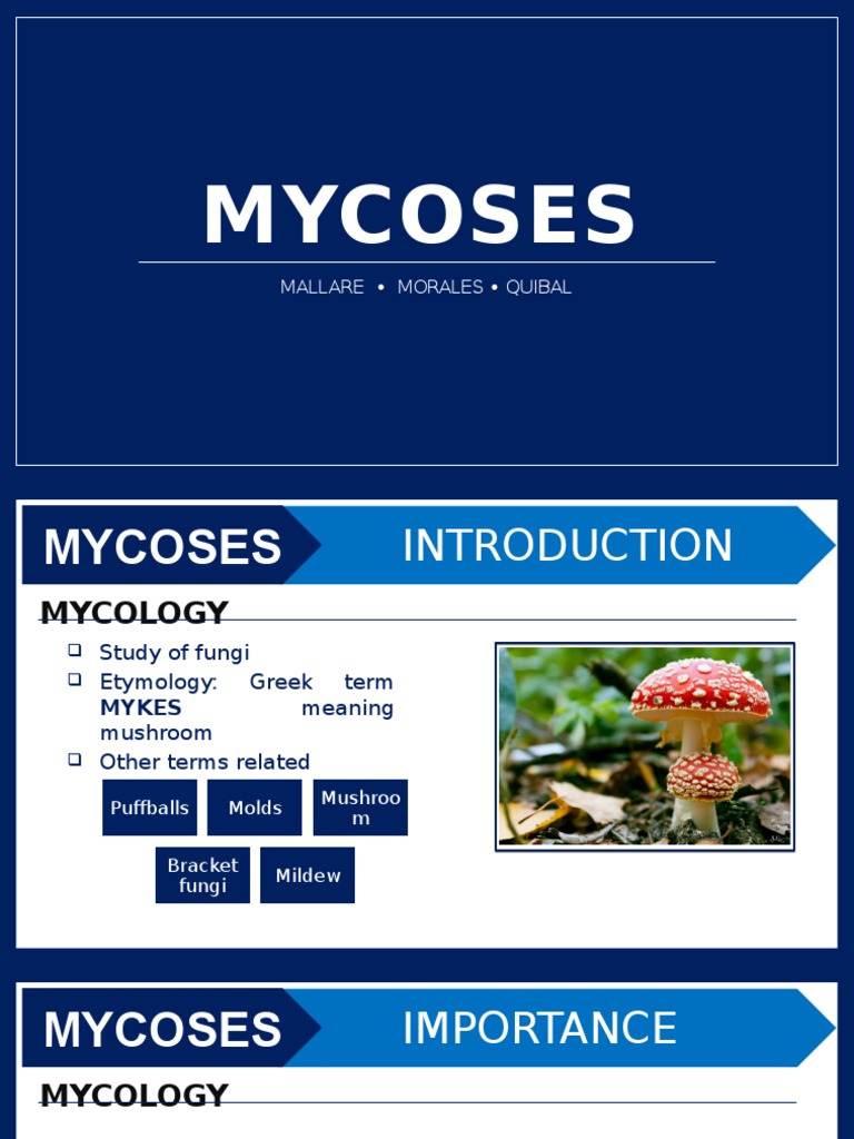 MYCOSES | Fungus | Microbiology