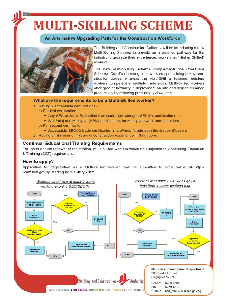 Multi-Skilling Scheme: An Alternative Upgrading Path For The ...