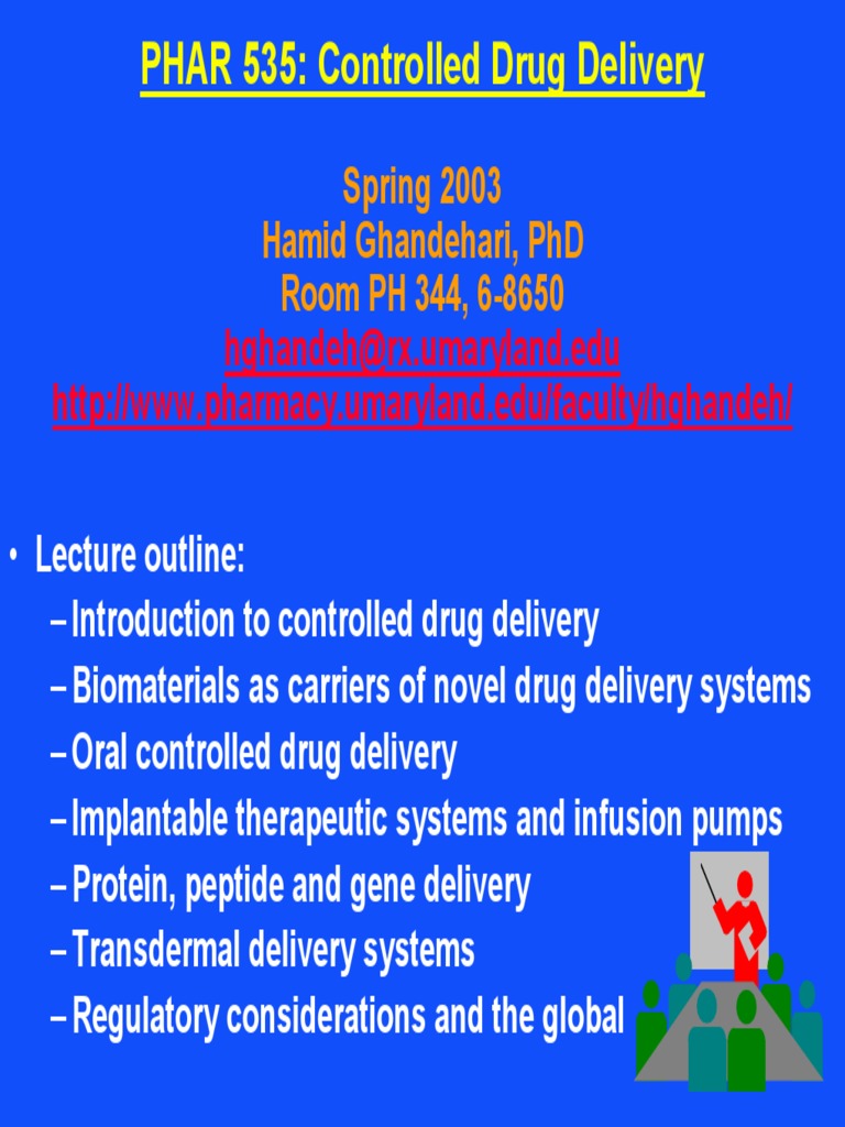 Controlled Drug Delivery System | PDF | Liposome | Pharmacology