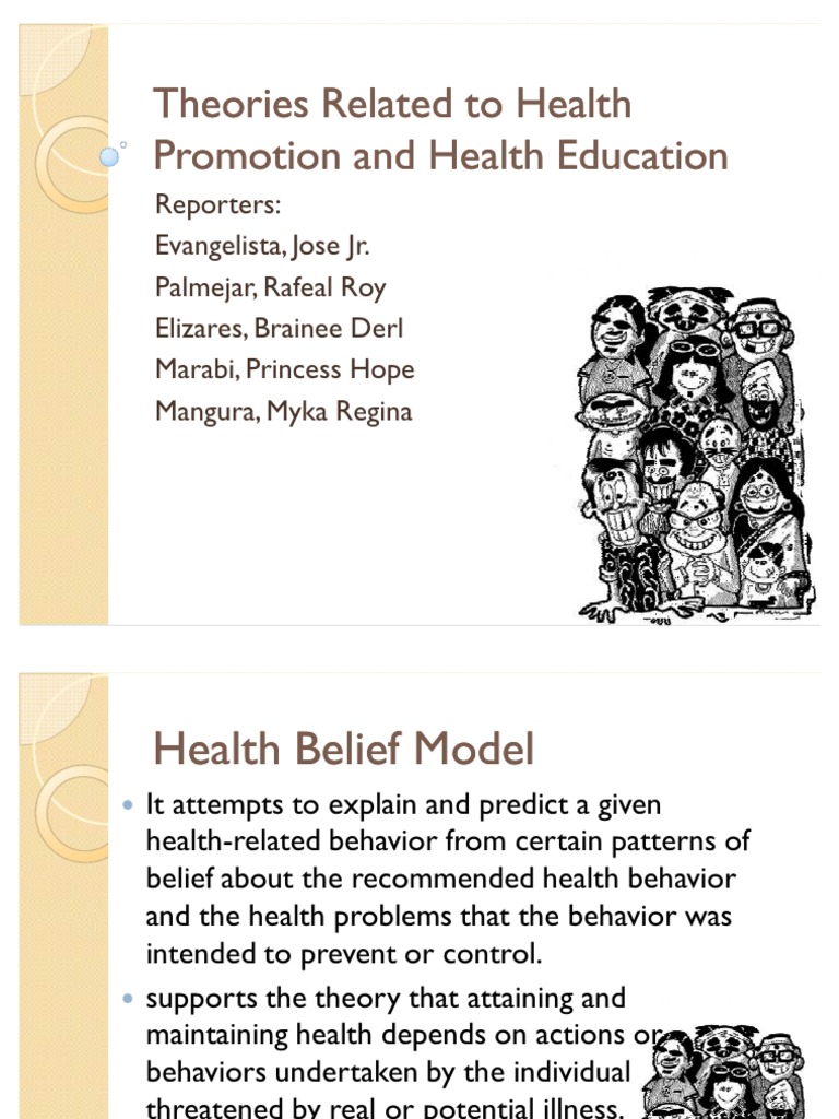 Health Belief and Promotion Models | PDF | Self Efficacy | Motivation