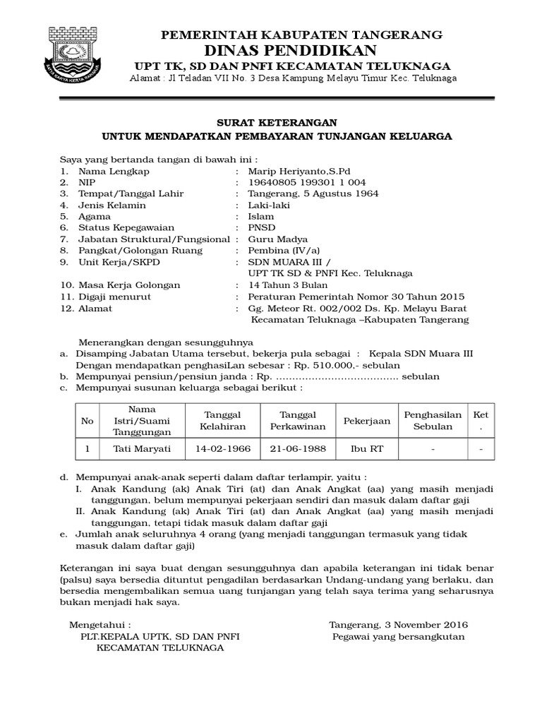 Contoh Pengisian SKUMPTK PNS | PDF | Kesehatan Holistik