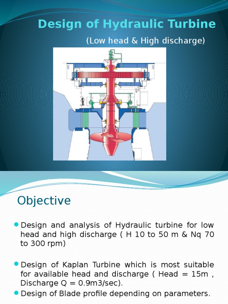 Design of Hydraulic Turbine | PDF