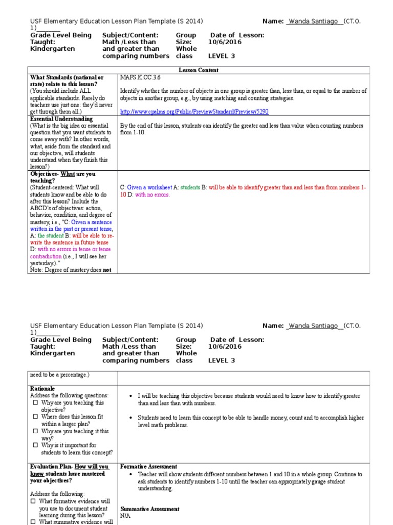 C T o 1 Lesson Plan and Reflection | PDF | Lesson Plan | Teachers