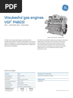 Waukesha Gas Engines VHP Series Four P9394GSI | PDF | Engines ...