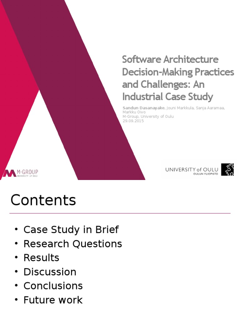 Software Architecture Decision-Making Practices and Challenges: An ...