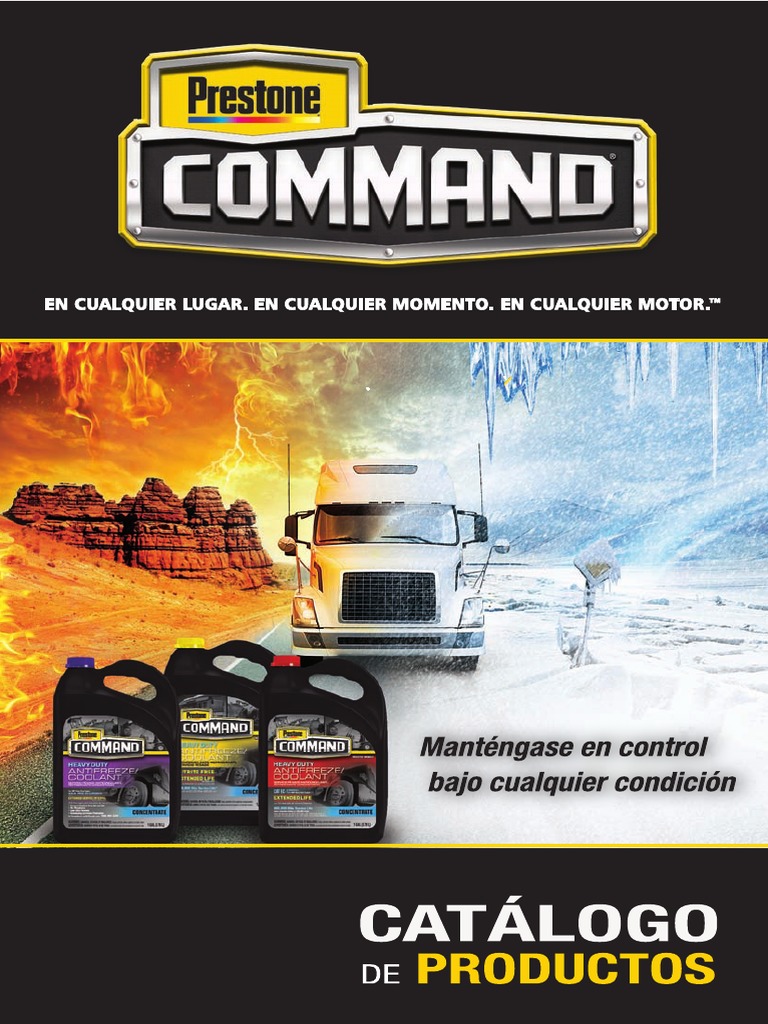Prestone Command 2016 | PDF