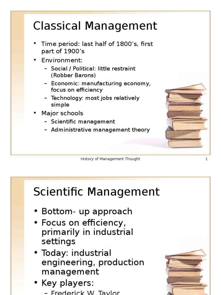 337 Management History | Download Free PDF | Academic Discipline ...