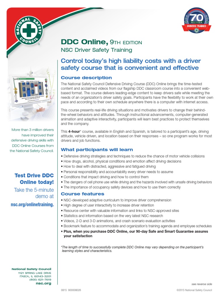 DDC DDC Online 9th Edition | PDF | Driving | Educational Technology