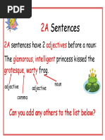 Alan Peat Sentence Types | PDF | Verb | Adjective