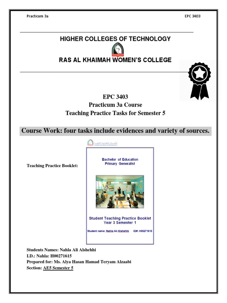 Tasks Cover Page | PDF