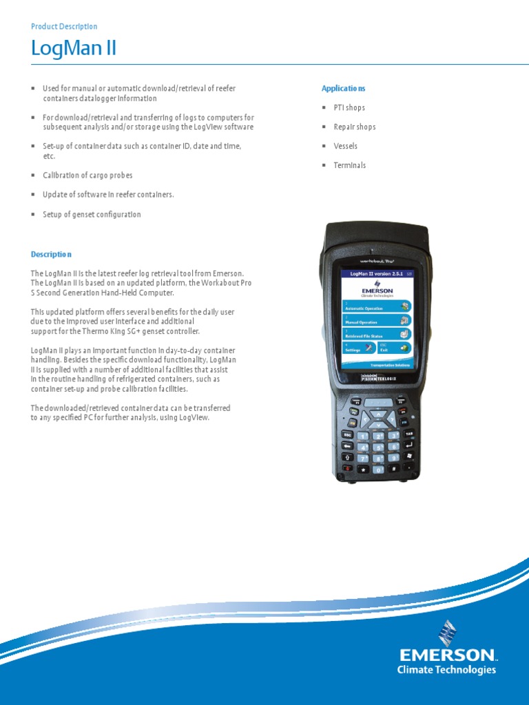 Logman Ii: Pti Shops Repair Shops Vessels Terminals | PDF