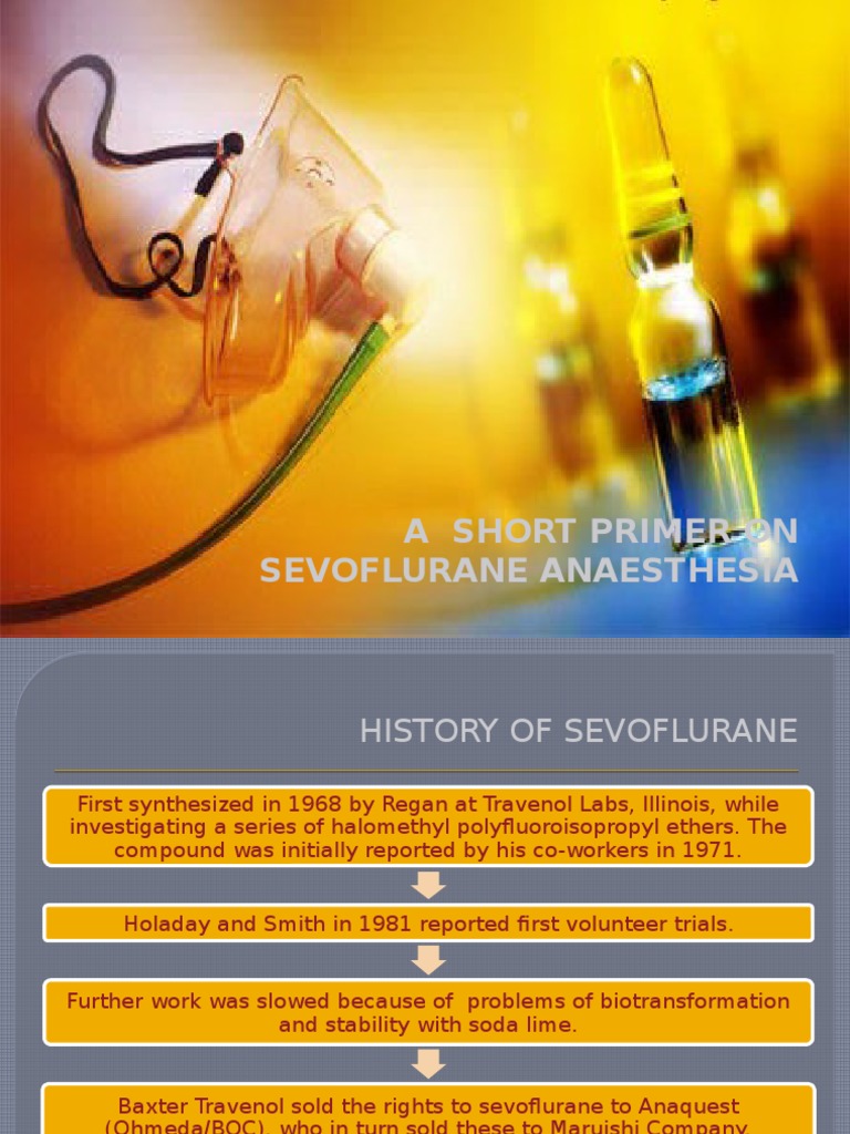 Sevoflurane | Anesthesia | Breathing