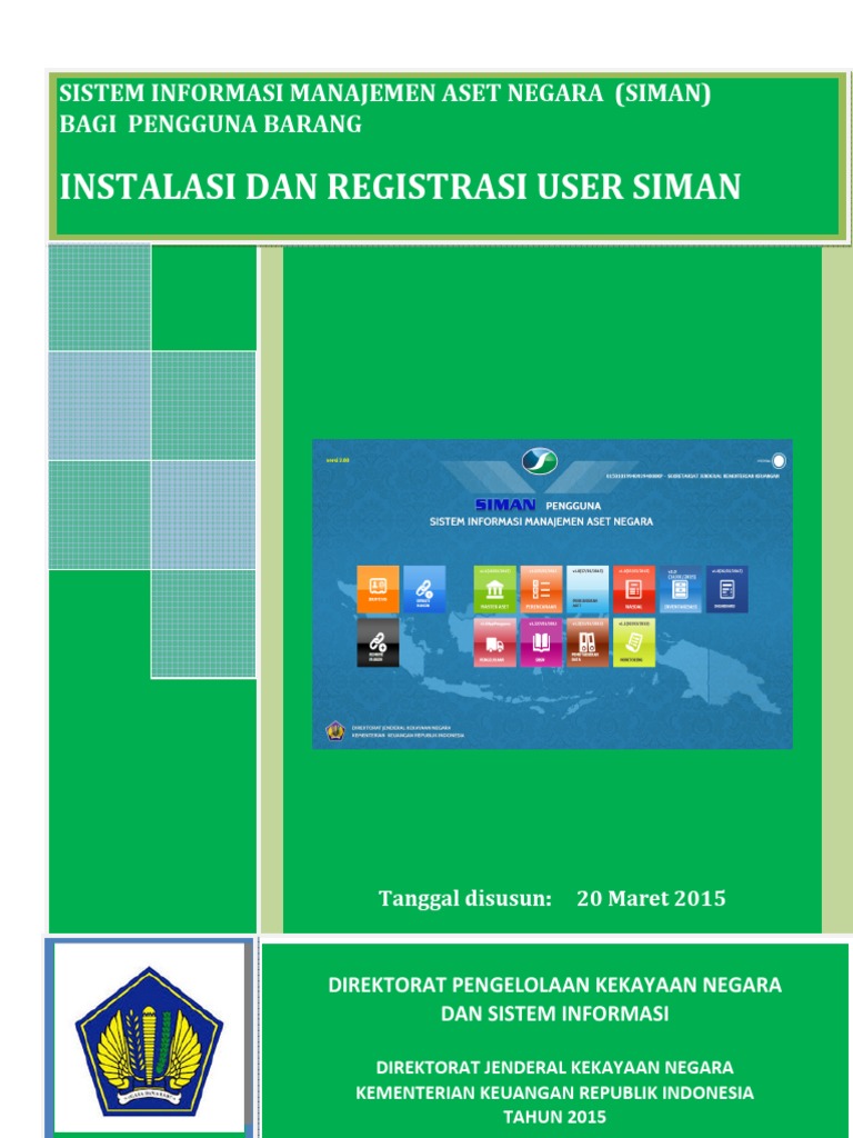 E-Book Instalasi Dan Registrasi SIMAN PDF | PDF