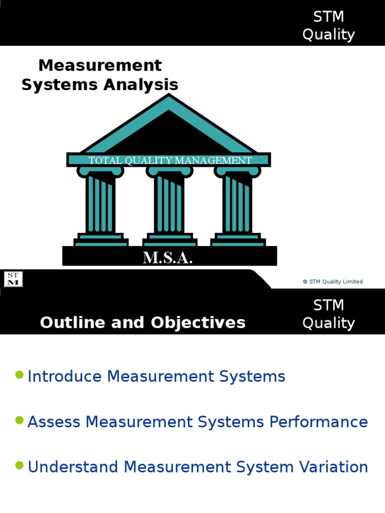 23 Measurement Systems Analysis | PDF