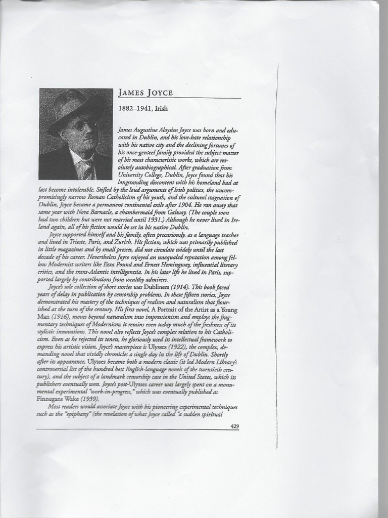 James Joyce | PDF