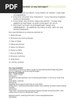 Filipino Dictionary & Thesaurus | PDF