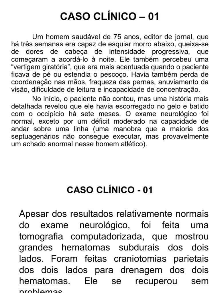 Caso Clinico Completo - vrogue.co Caso Clinico Completo - vrogue.co