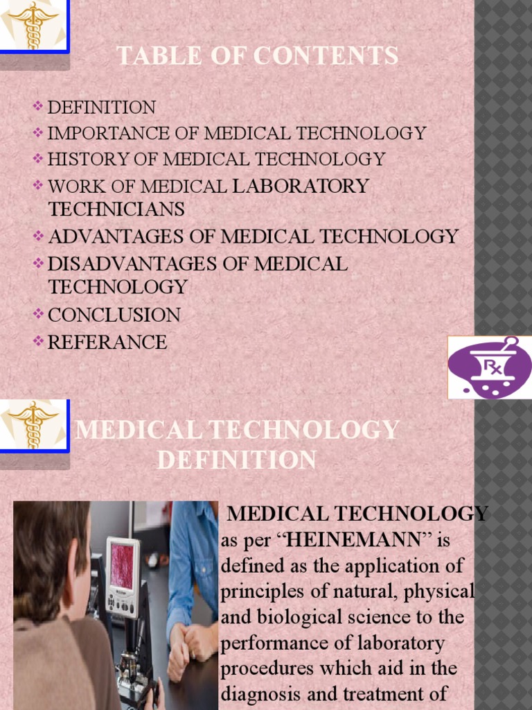 The Evolution and Impact of Medical Technology: A Comprehensive ...